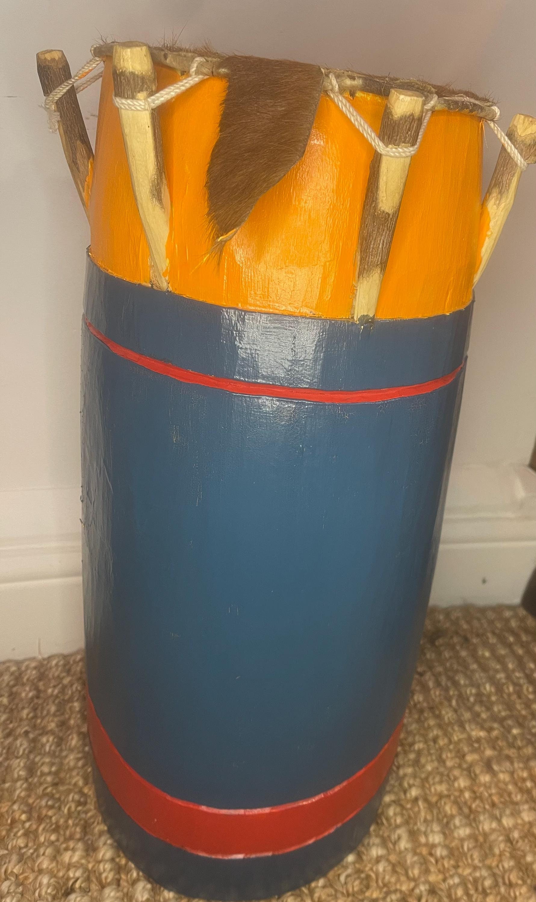AGBADZA DRUM Medium (benin Republic) - Etsy