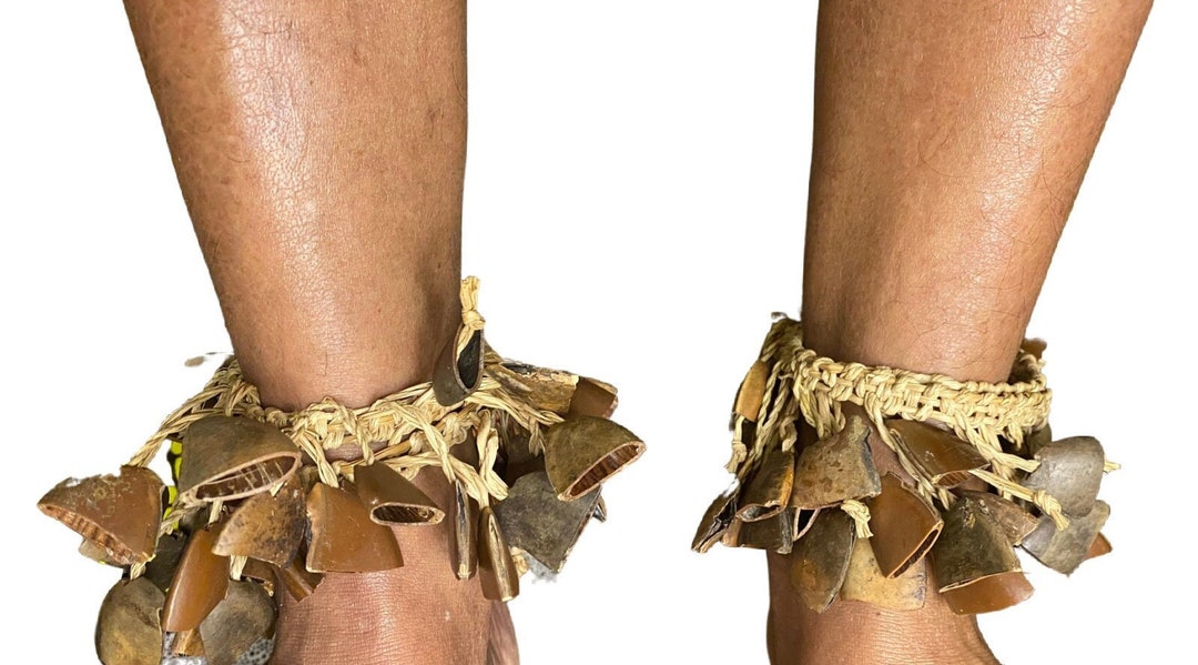 IDEH Ankle Rattle PAIR, Igbo NIGERIA - Etsy