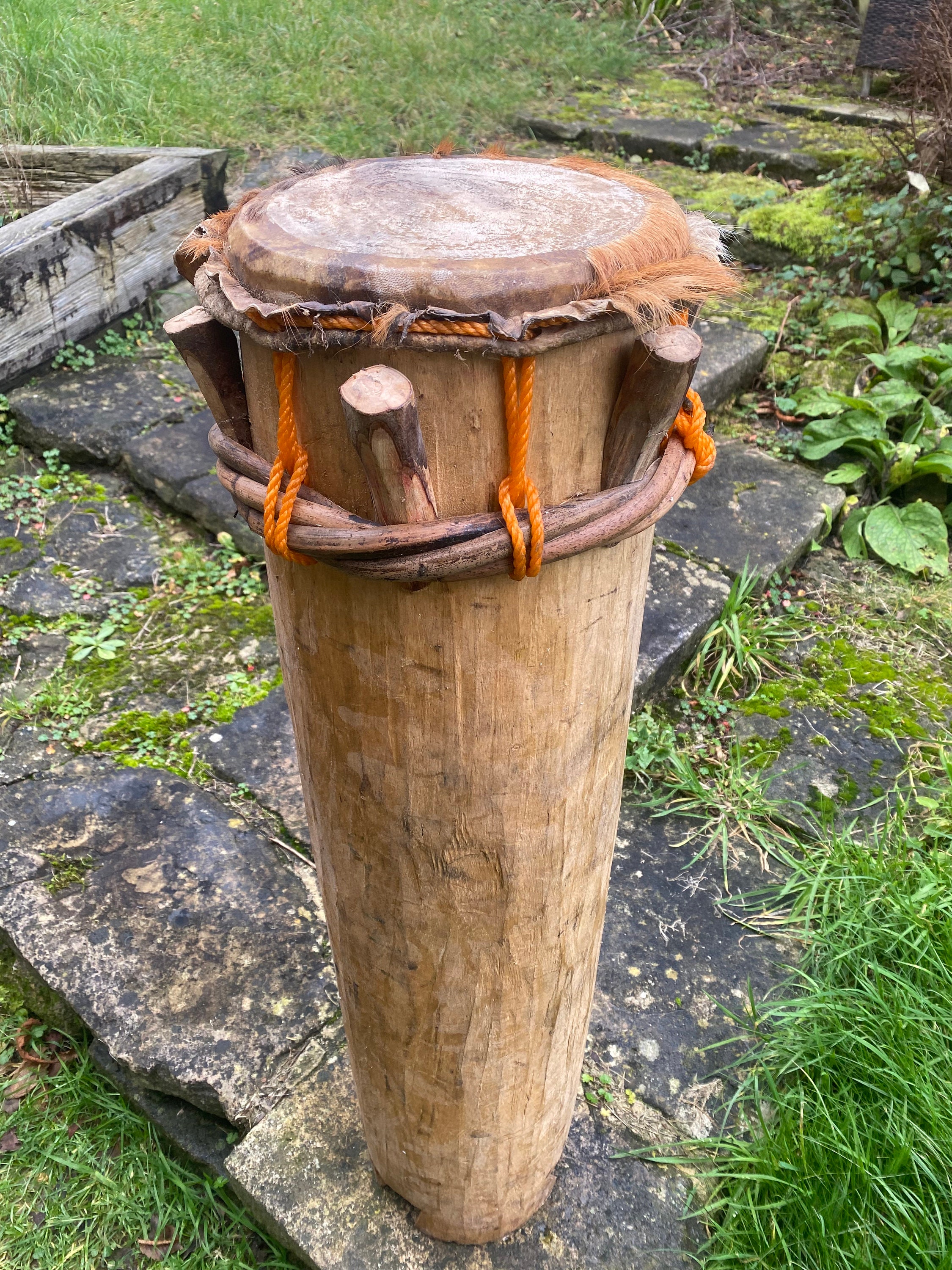 IGBA DRUM 1m Tall igbo, Nigeria - Etsy