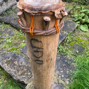 IGBA DRUM 1m Tall (igbo, Nigeria) - Etsy