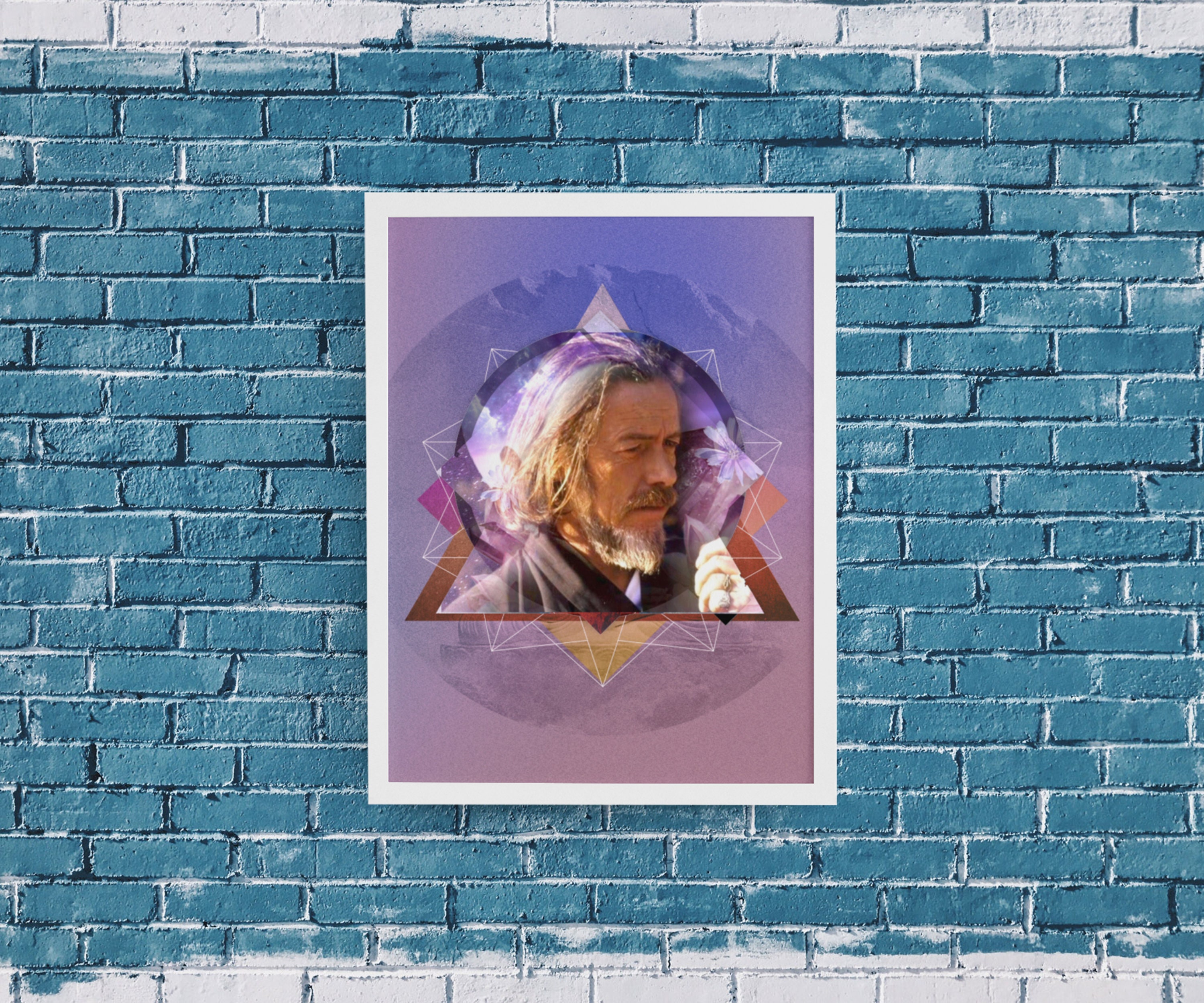 Alan Watts Art Print Visionary Spiritual Thinker Wall Decor - Etsy