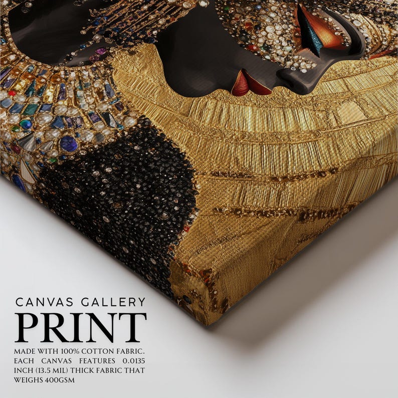 Oshun Goddess Art Print, African Orisha Wall Art, Yoruba Deity, Gold ...