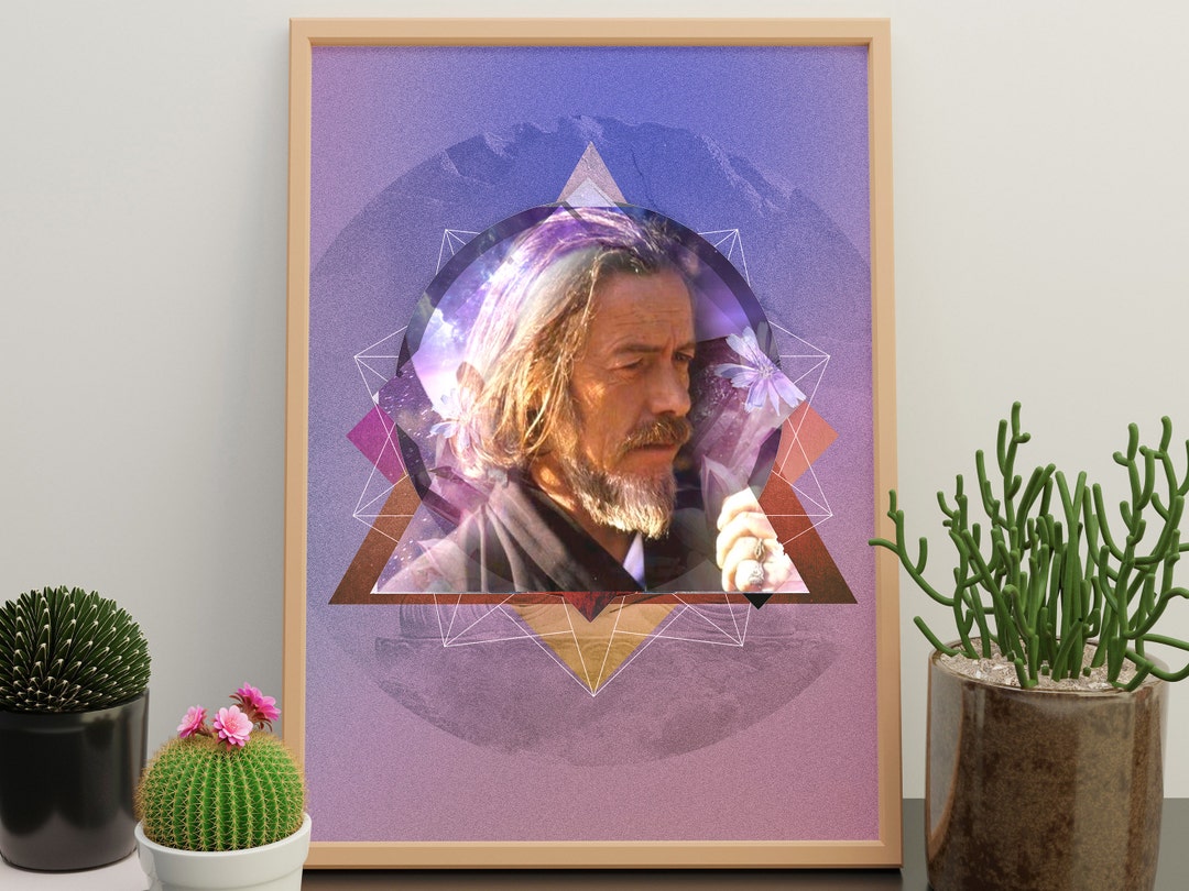 Alan Watts Art Print - Visionary Spiritual Thinker Wall Decor - Etsy