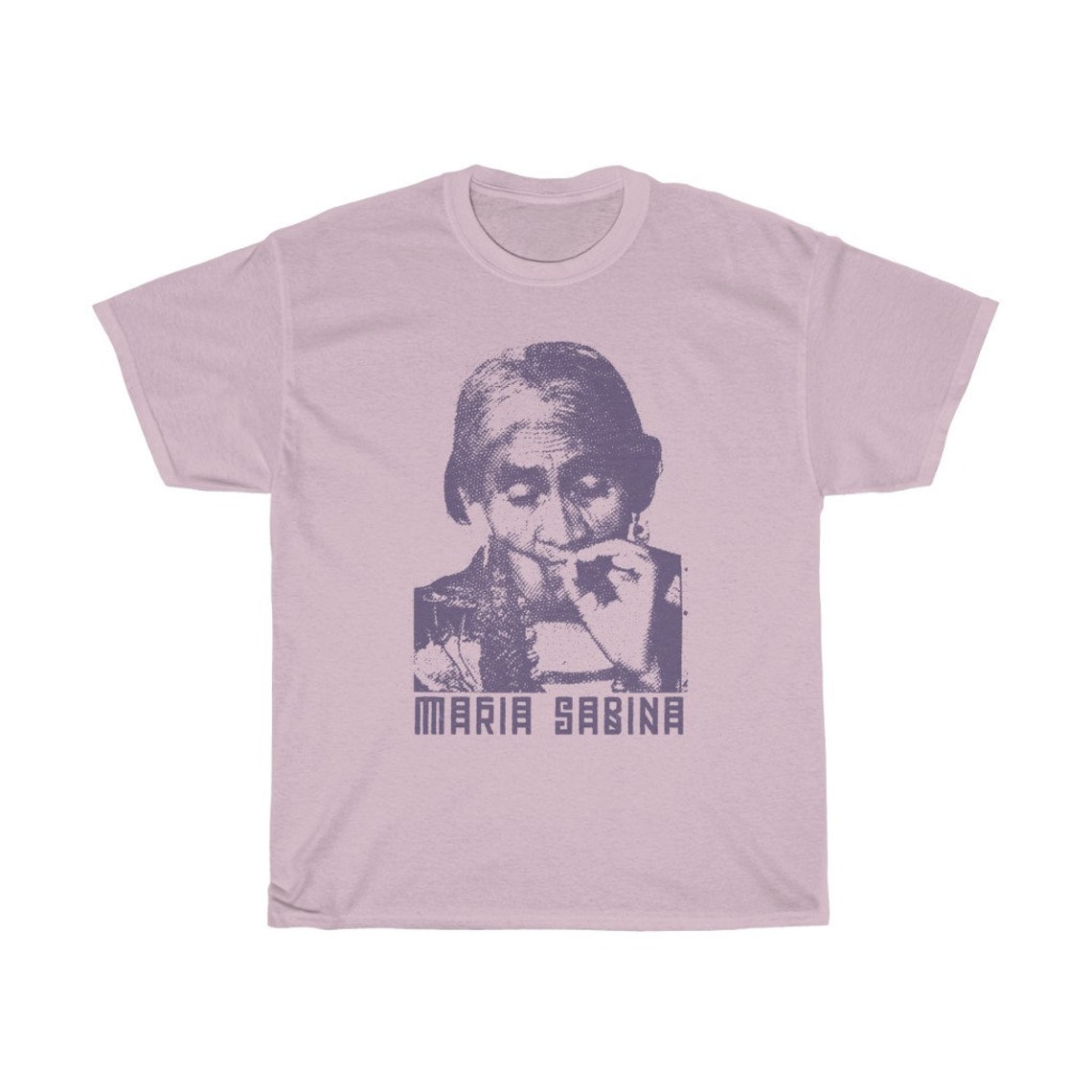 Maria Sabina Vintage Unisex Heavy Cotton Tee, Retro Aesthetic Spiritual ...