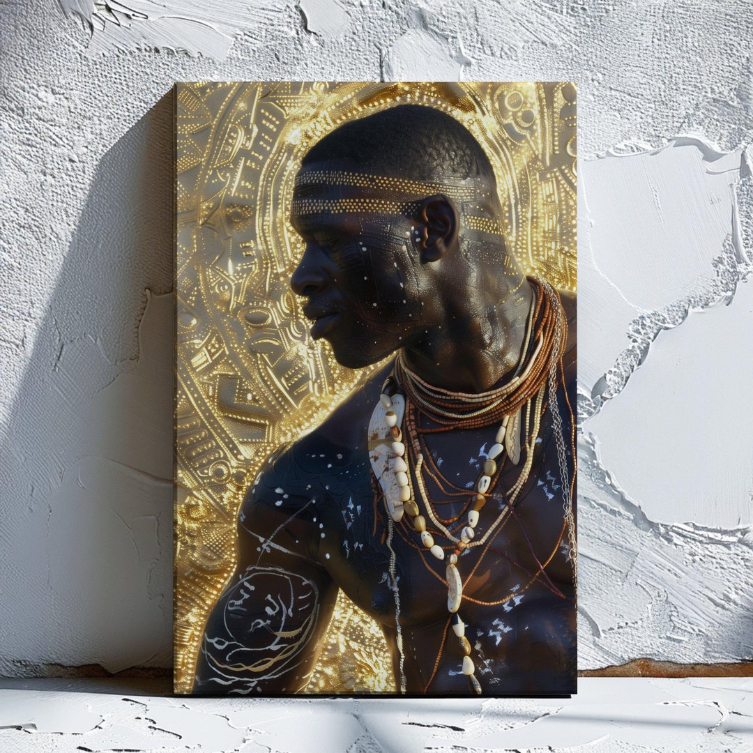 Eshu Art Print – Orisha Elegua Yoruba Wall Art - Trickster God African ...