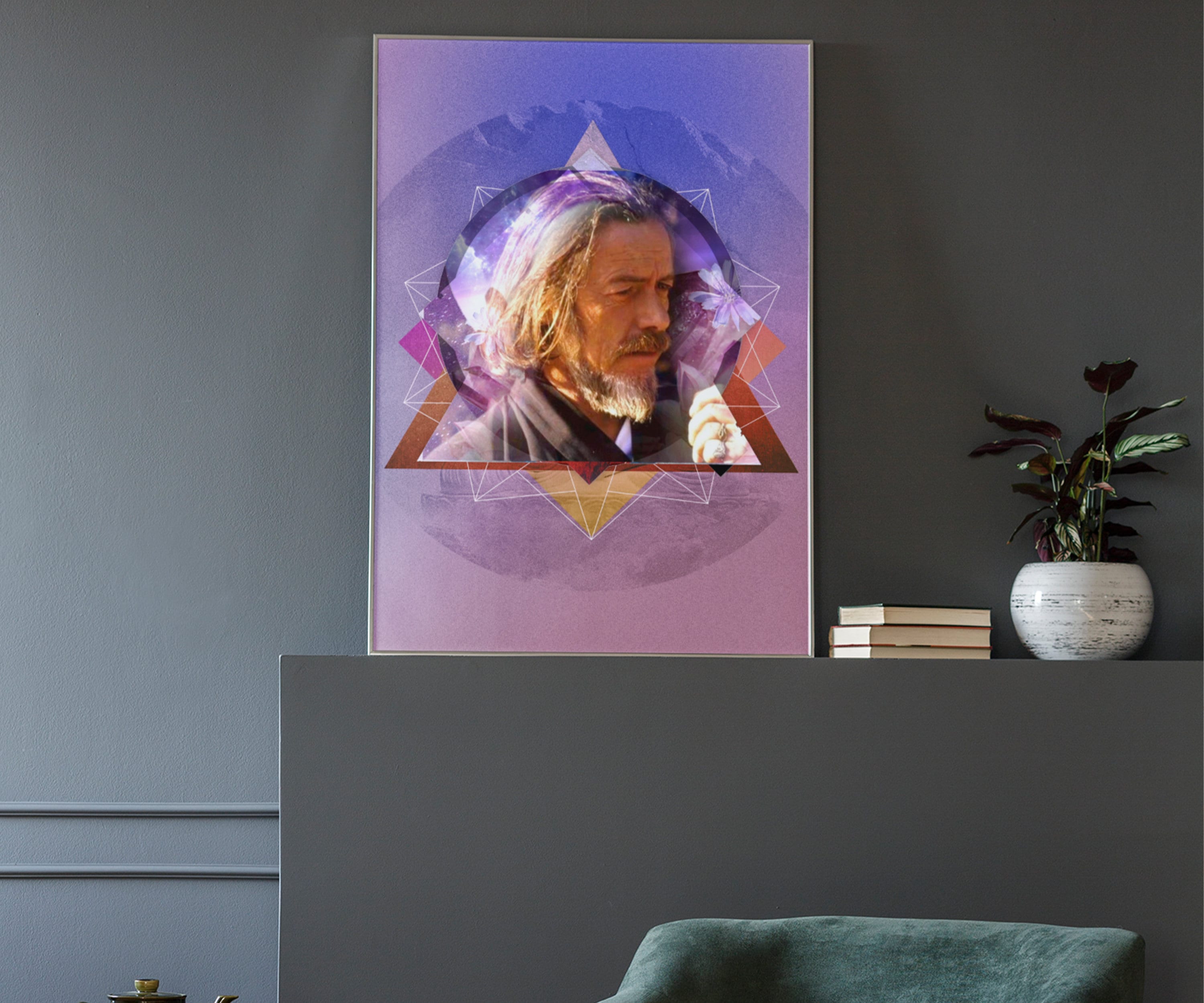 Alan Watts Art Print Visionary Spiritual Thinker Wall Decor - Etsy