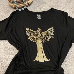 Winged Angel Design Tshirt - Etsy