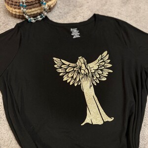 Winged Angel Design Tshirt - Etsy