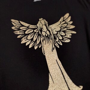 Winged Angel Design Tshirt - Etsy