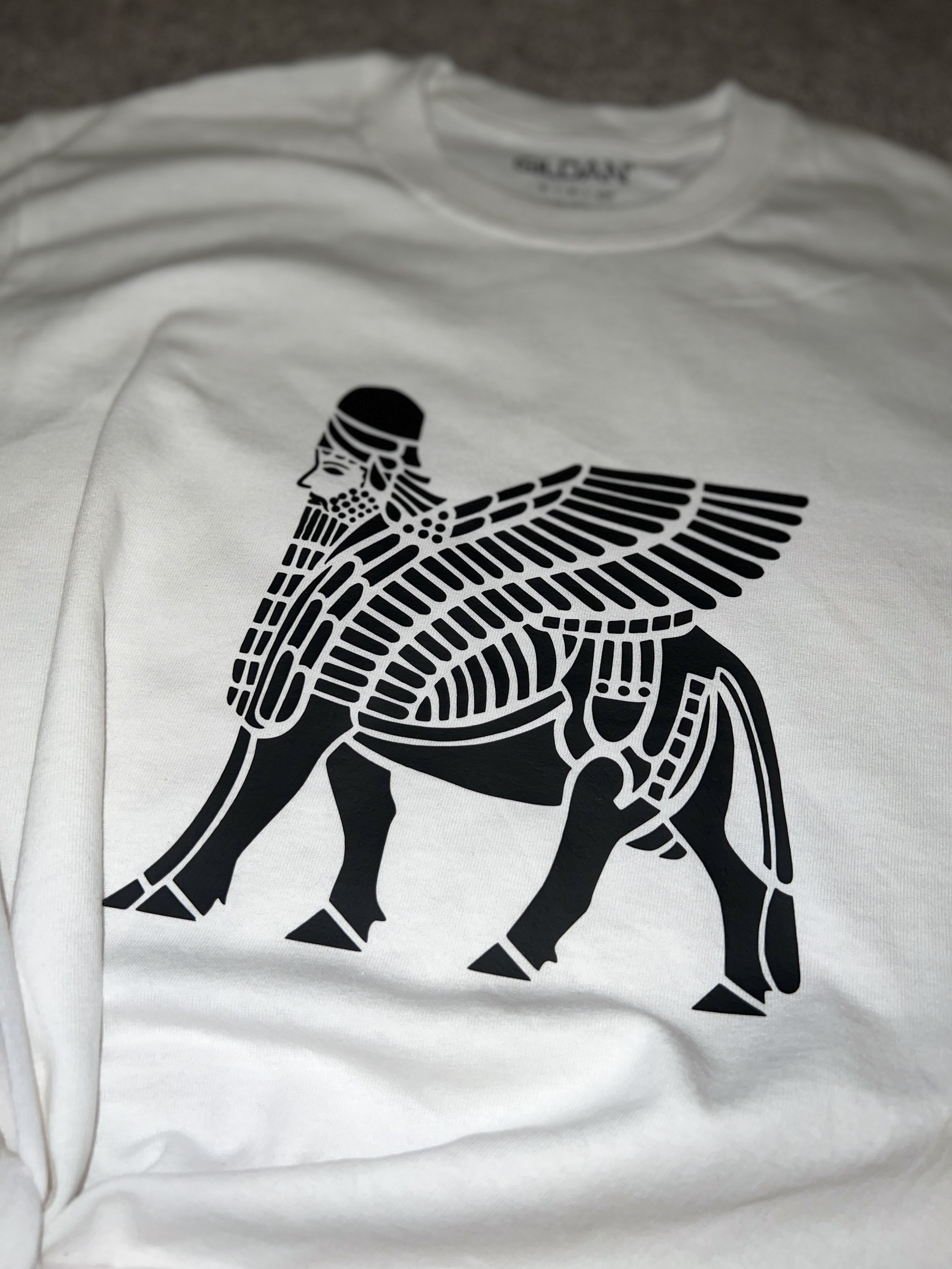 Lamassu Tshirt Assyrian Symbol - Etsy