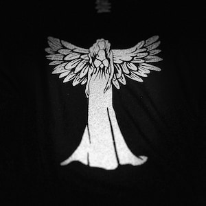 Winged Angel Design Tshirt - Etsy