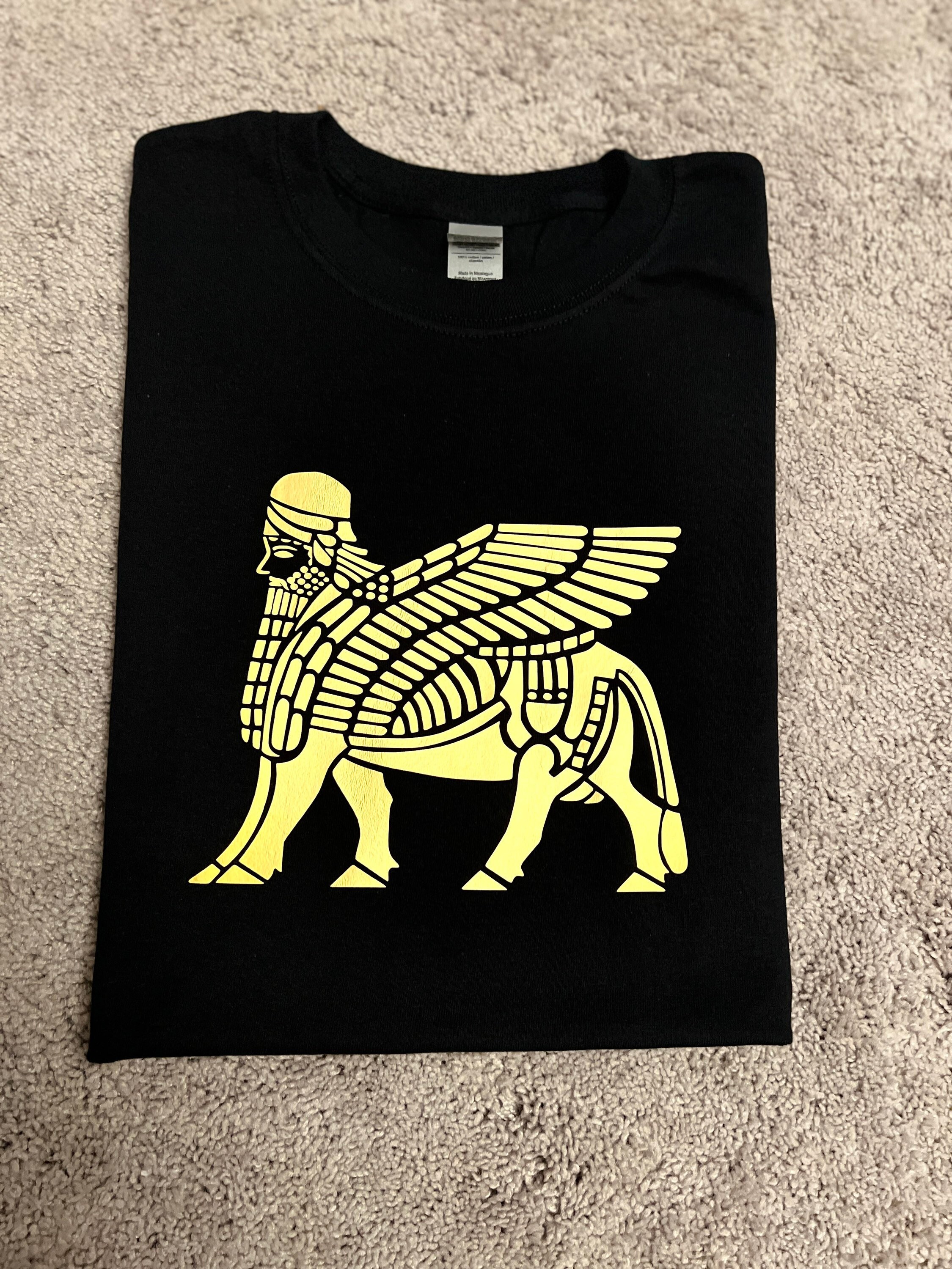 Lamassu Tshirt Assyrian Symbol - Etsy