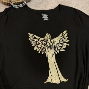 Winged Angel Design Tshirt - Etsy