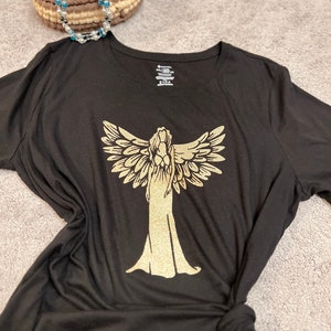 Winged Angel Design Tshirt - Etsy