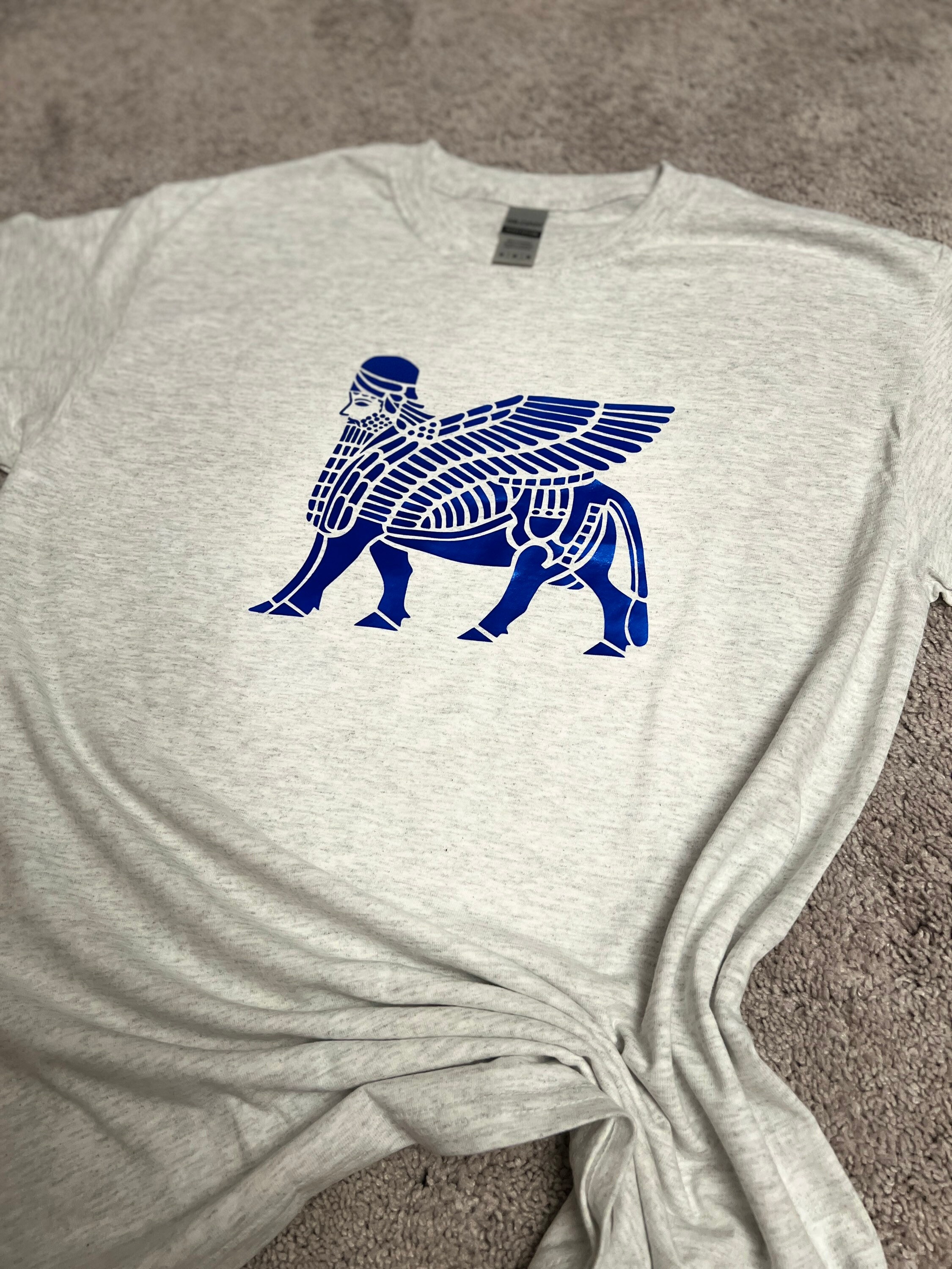 Lamassu Tshirt Assyrian Symbol - Etsy