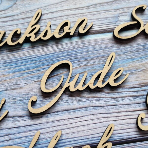 Laser Cut Seating Chart - Etsy