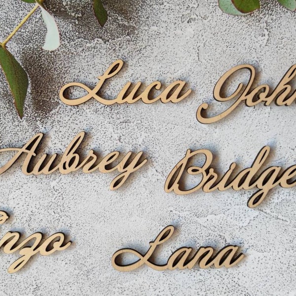 Laser Cut Wood Seating Chart - Etsy