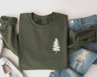 Evergreen Tree Shirt - Etsy