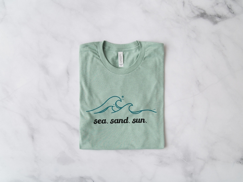 Sea Sand Sun Shirt Beach Shirt Summer Shirt for Women - Etsy