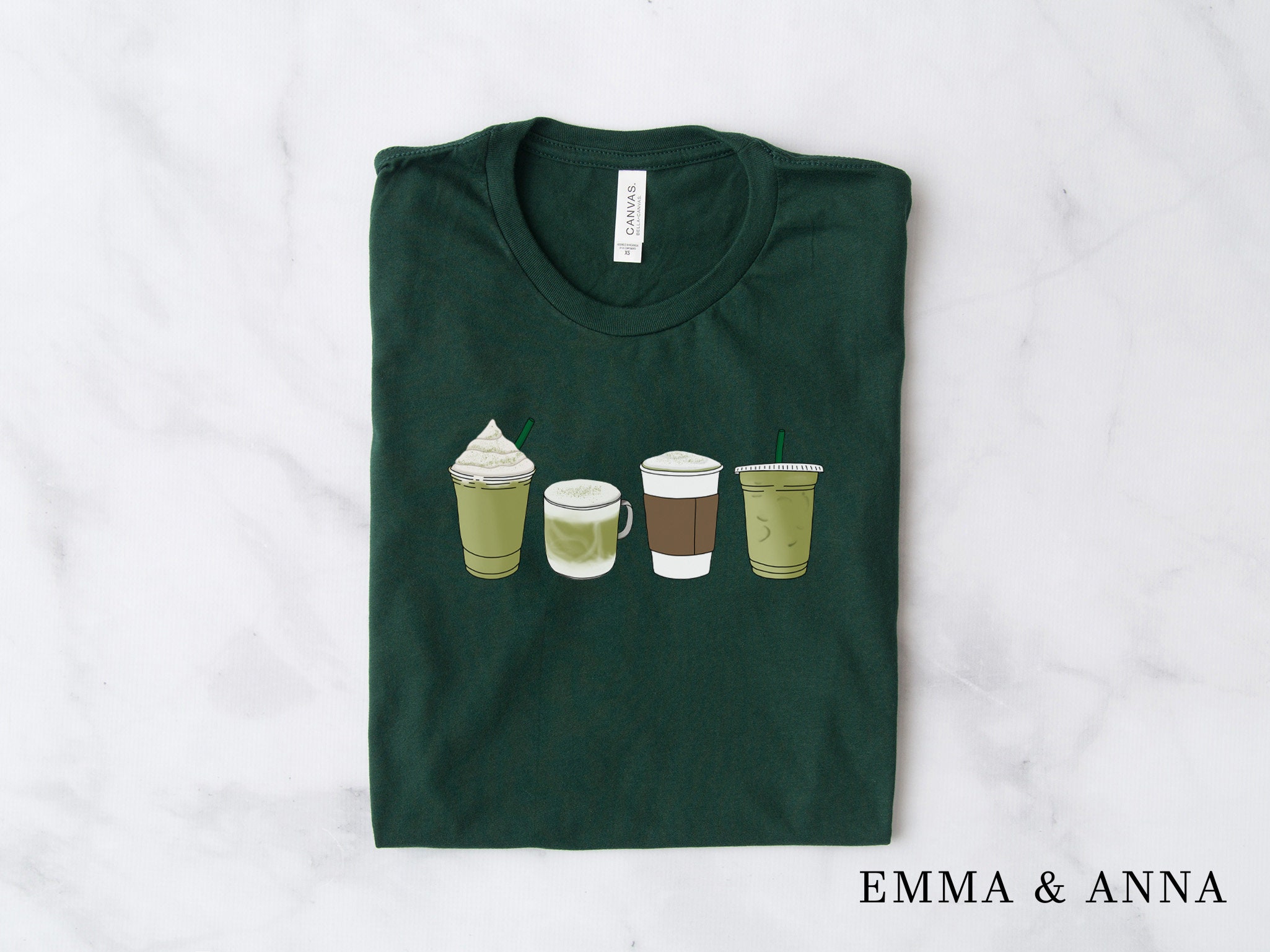 Matcha Shirt, Matcha T-shirt, Tea Shirt, Matcha Latte Shirt, Tea Lover ...