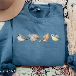 Bird Sweatshirt, Bird Shirt, Nature Lover Gift, Animal Lover Gift ...