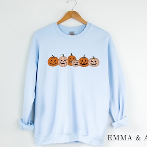 Pumpkin Sweatshirt, Fall Crewneck, Fall Sweatshirt for Women, Pumpkin ...