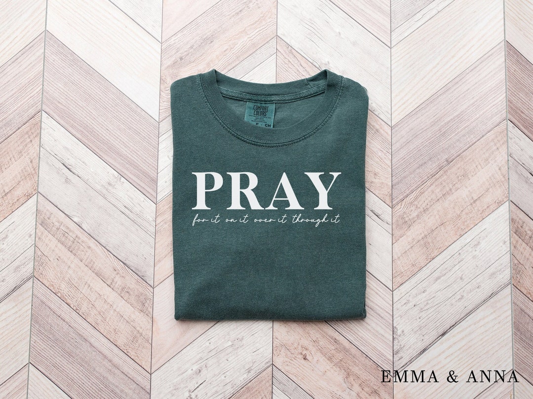 Pray Shirt, Women of the Bible Shirt, Womens Christian Shirts, Prayer ...