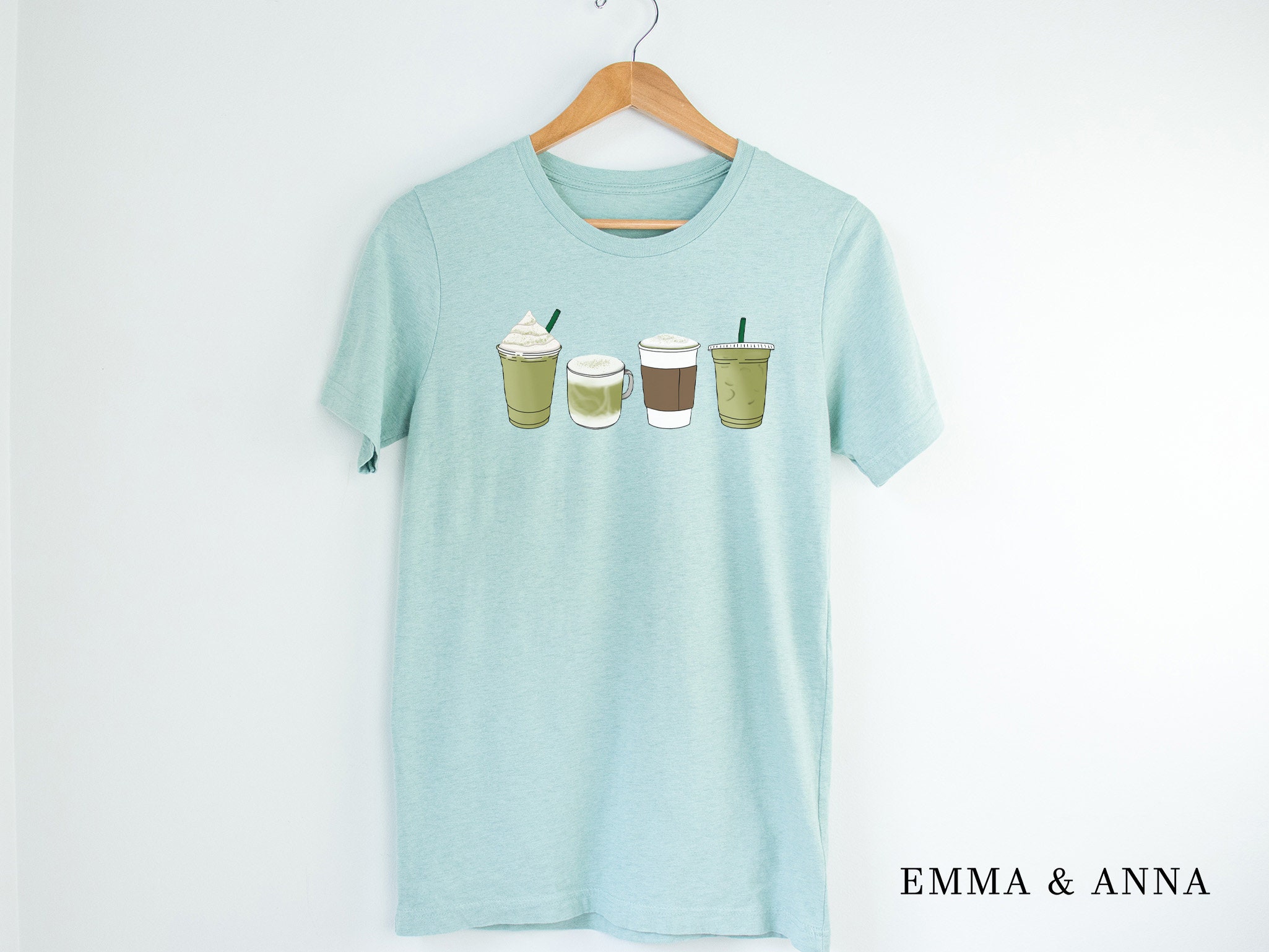 Matcha Shirt Matcha T-shirt Tea Shirt Matcha Latte Shirt - Etsy