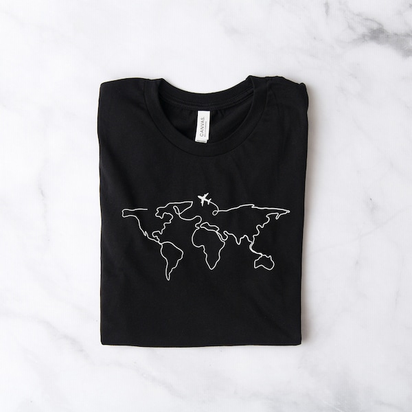 Road Map Shirt - Etsy