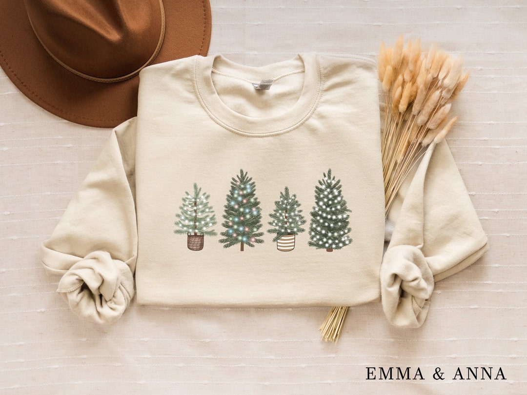 Christmas Tree Sweatshirt, Christmas Sweatshirt, Christmas Shirts for ...