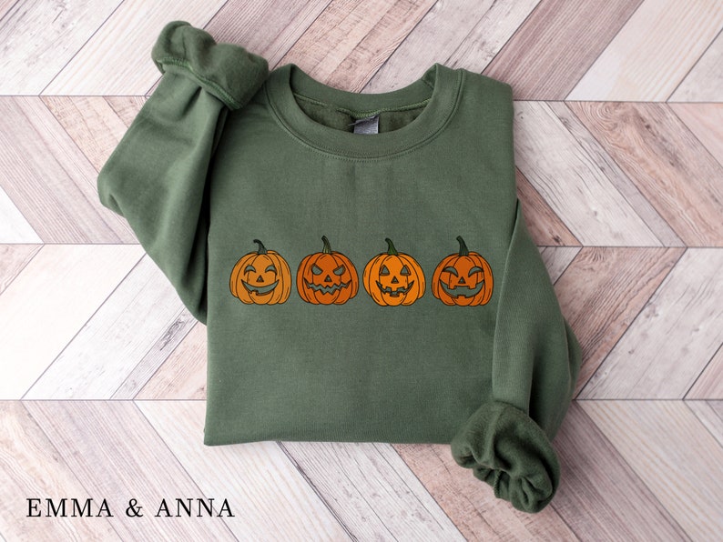 Fall Crewneck Sweatshirt Fall Shirts for Women Halloween - Etsy