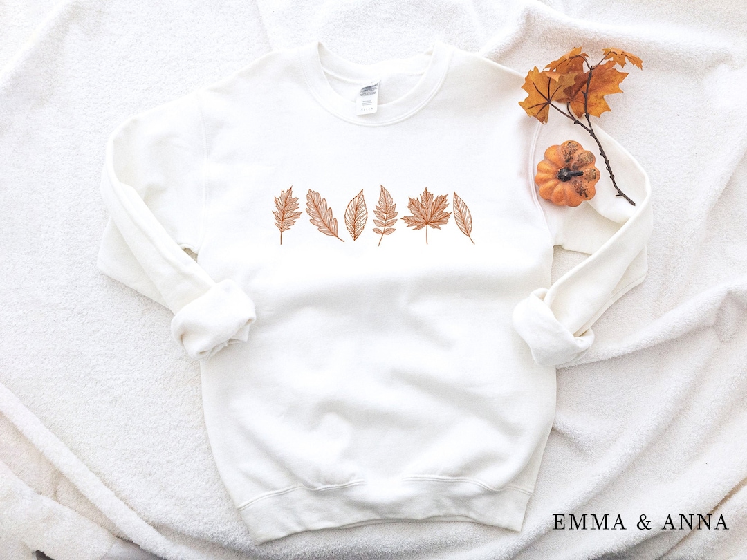 Fall Leaves Sweatshirt, Fall Sweatshirt for Women, Fall T-shirts ...