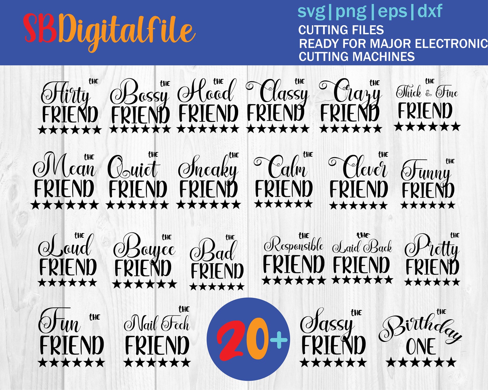20+ Friends Matching Shirts SVG, Friends Svg Bundle, Girls Party Svg ...