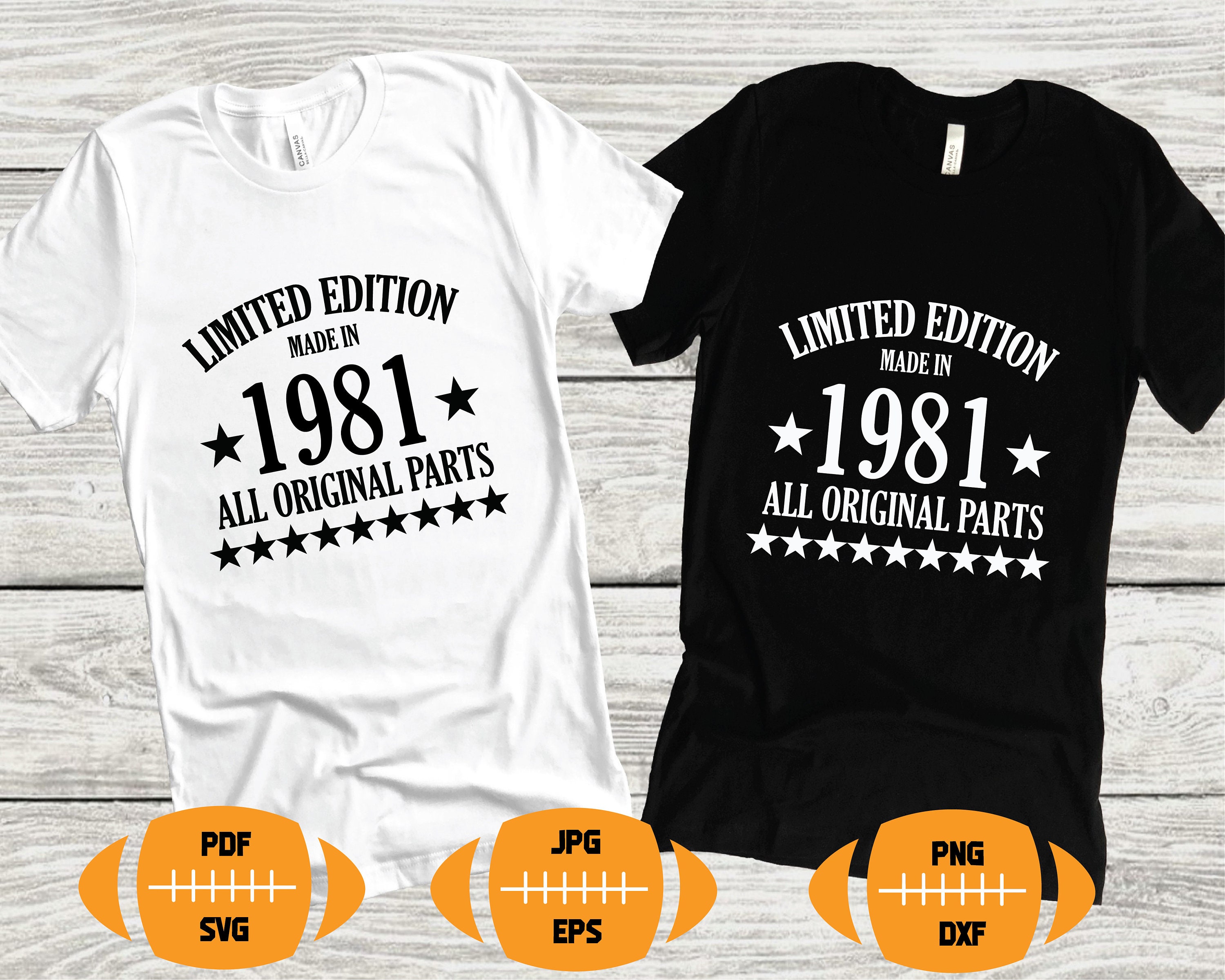 Limited Edition 1981 SVG All Original Parts 39rd Birthday Gift Idea ...