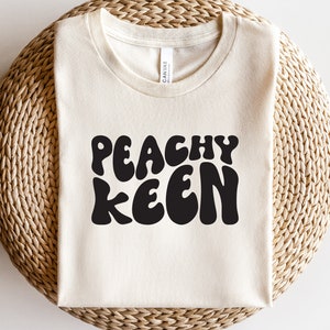 Peachy Keen SVG , Inspirational Quote Svg, Mama Svg, Minimalist Svg ...