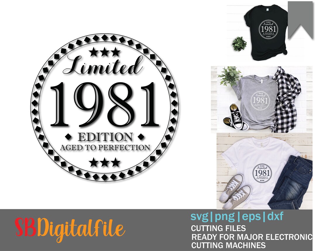 Limited Edition 1981 SVG All Original Parts 39th Birthday Gift Idea ...
