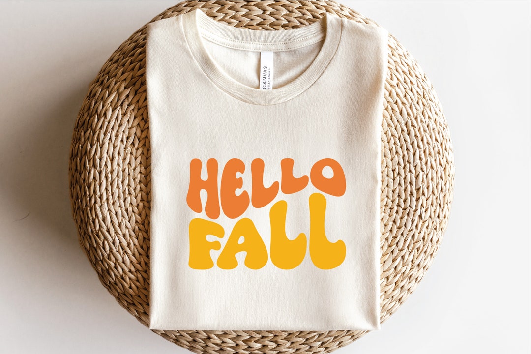 Hello Fall Svg, Fall Svg, Halloween Svg, Halloween Quotes Shirt Gift ...