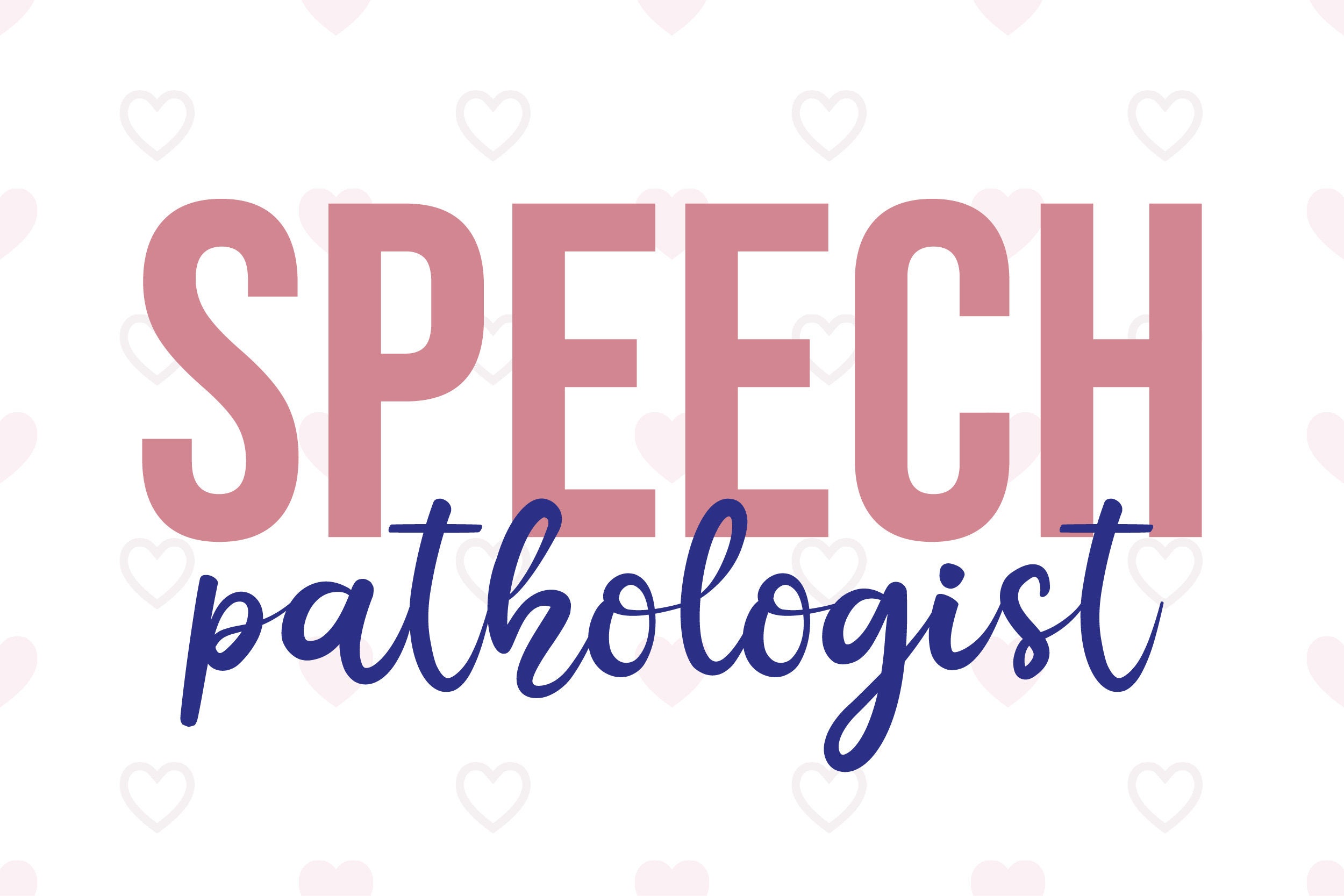 Speech Pathologist Svg, Png Eps Ai Dxf, Cricut Cut Files, Silhouette ...