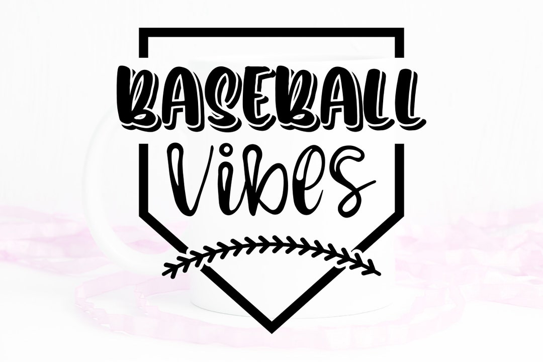 Baseball Vibes SVG, Baseball Mom Svg, Baseball Svg, Baseball Shirt Svg ...