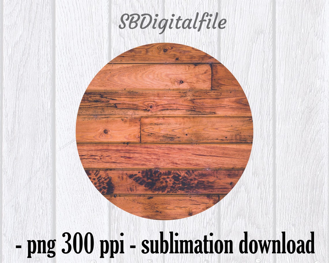 Sublimation Wood Background PNG Bundle, Planner Clip Art, Rustic ...