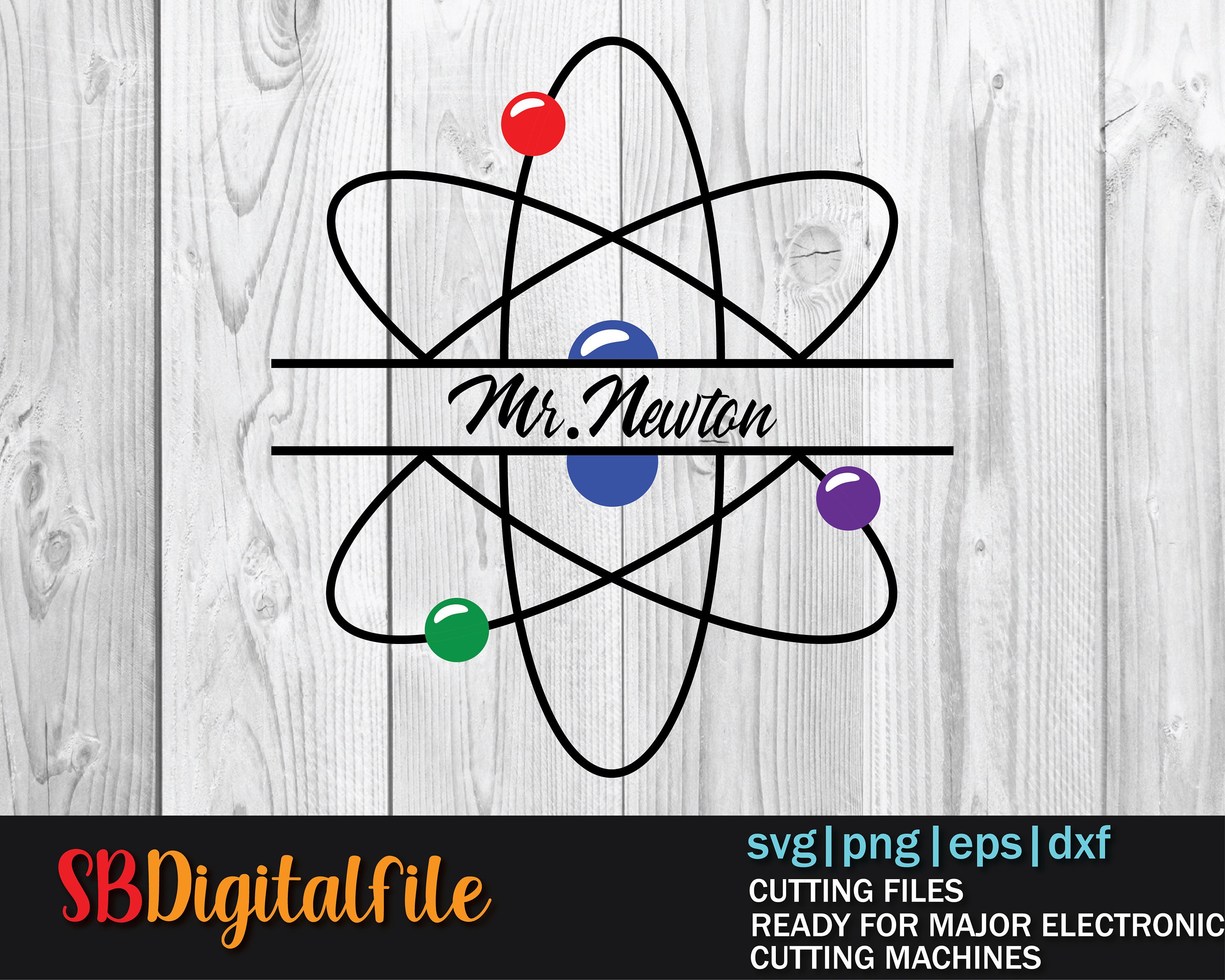 Science Name Frame Svg, Science Cricut File for Teacher Student School ...