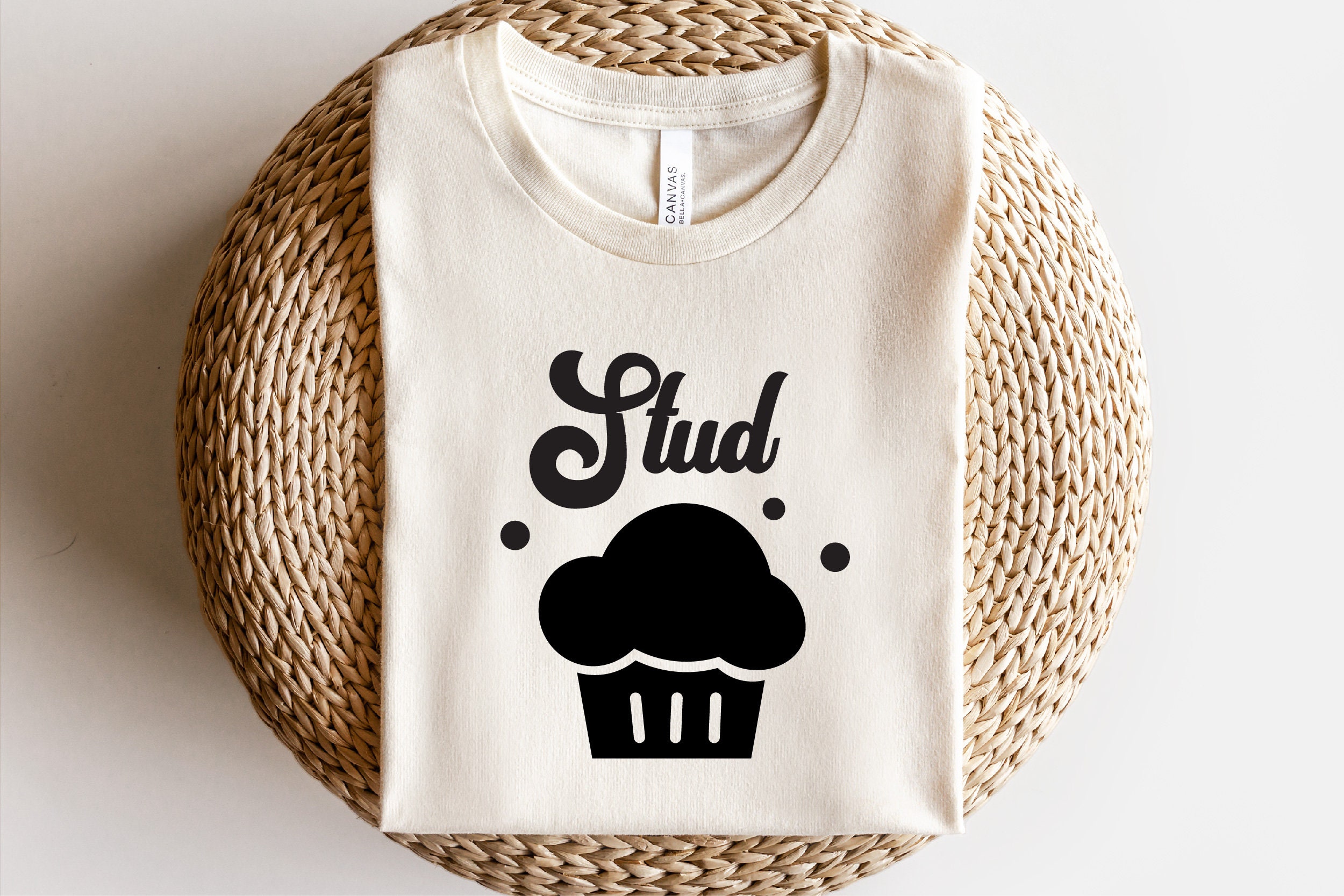 Stud Muffin SVG Cutting File, Ai, Dxf and Printable PNG Files Instant ...