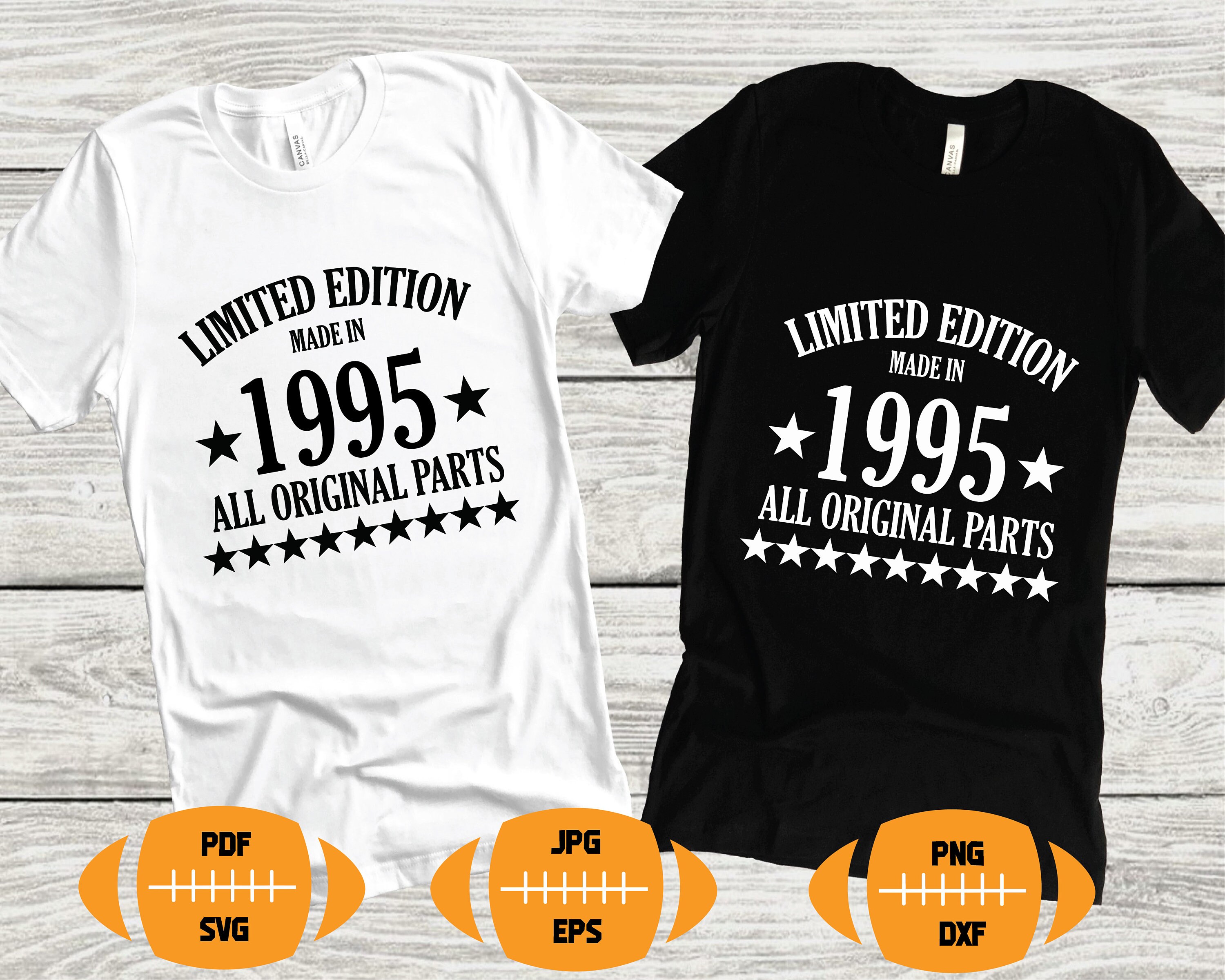 Limited Edition 1995 SVG All Original Parts 25th Birthday Gift | Etsy