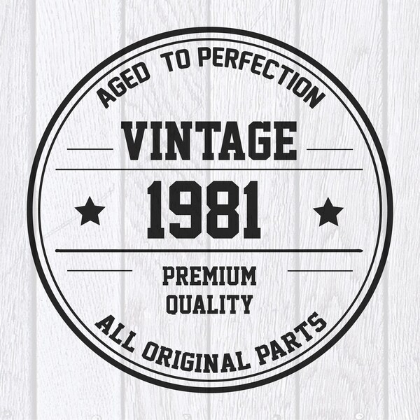 Limited Edition 1985 SVG All Original Parts 35rd Birthday Gift Idea ...