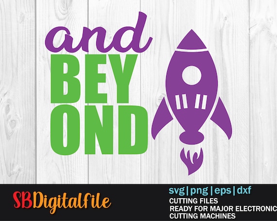 To Infinity and Beyond Toy Story Matching Buzz Lightyear Woody | Etsy