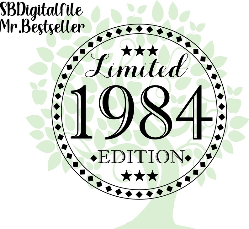 Limited Edition 1984 SVG All Original Parts 36th Birthday Gift Idea ...