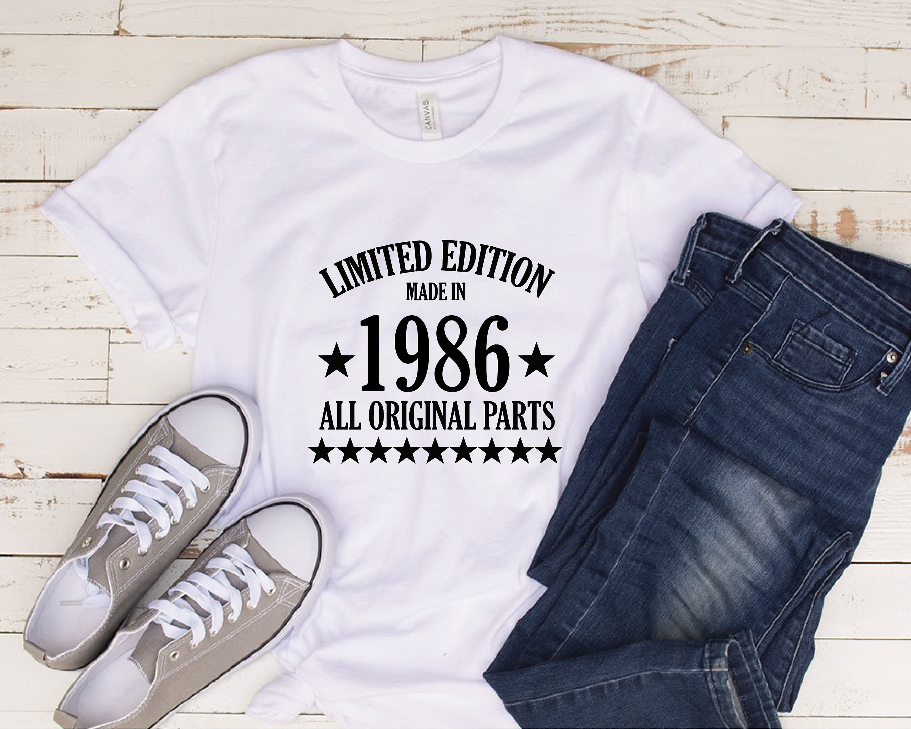 Edición Limitada 1986 SVG Todas las piezas originales 34rd cumpleaños ...