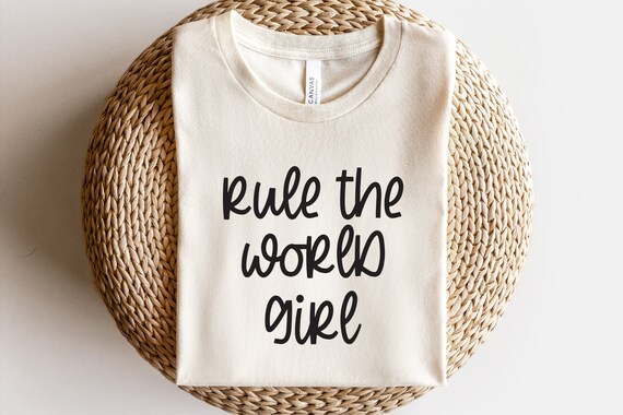 Rule the World Girl SVG Teen SVG Empowerment SVG - Etsy