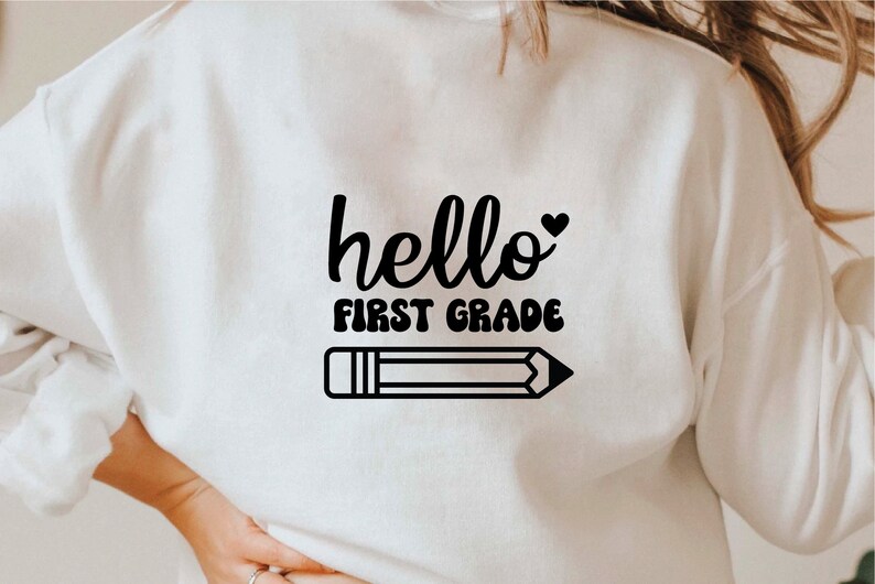 Hello First Grade Svg Hello 1st Grade Svg 1st Grade Svg - Etsy