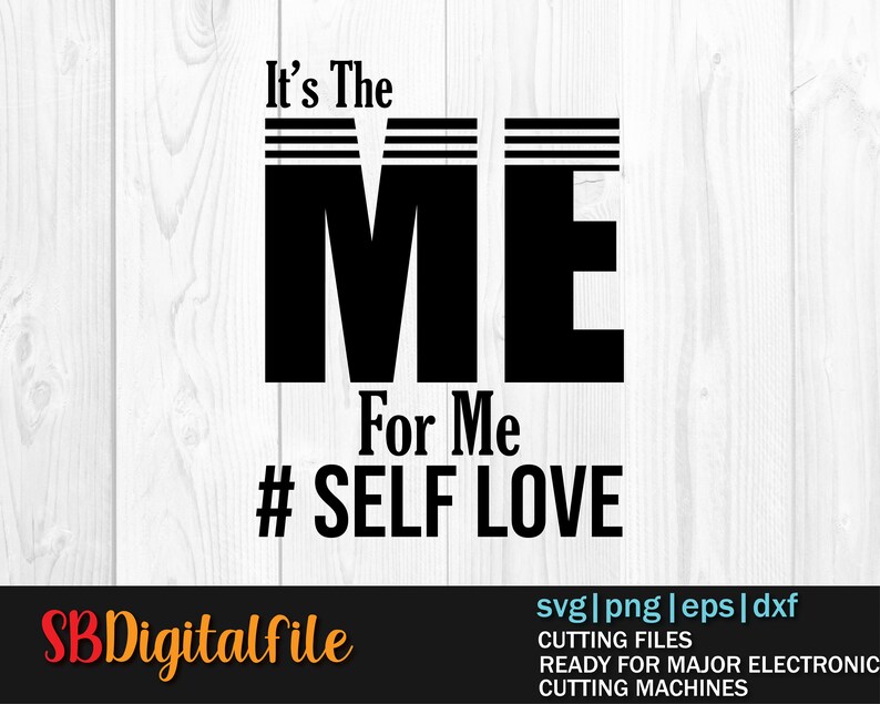 Self Love Svg It's the for Me Svg Self Care Svg - Etsy